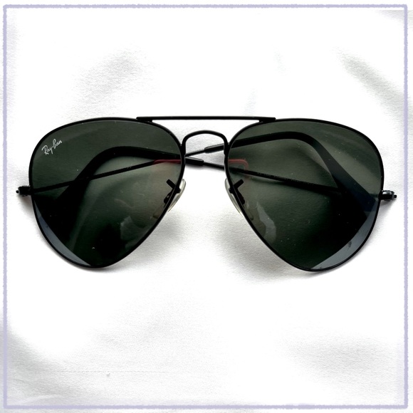 Ray-Ban | Accessories | Rayban Black Aviators | Poshmark
